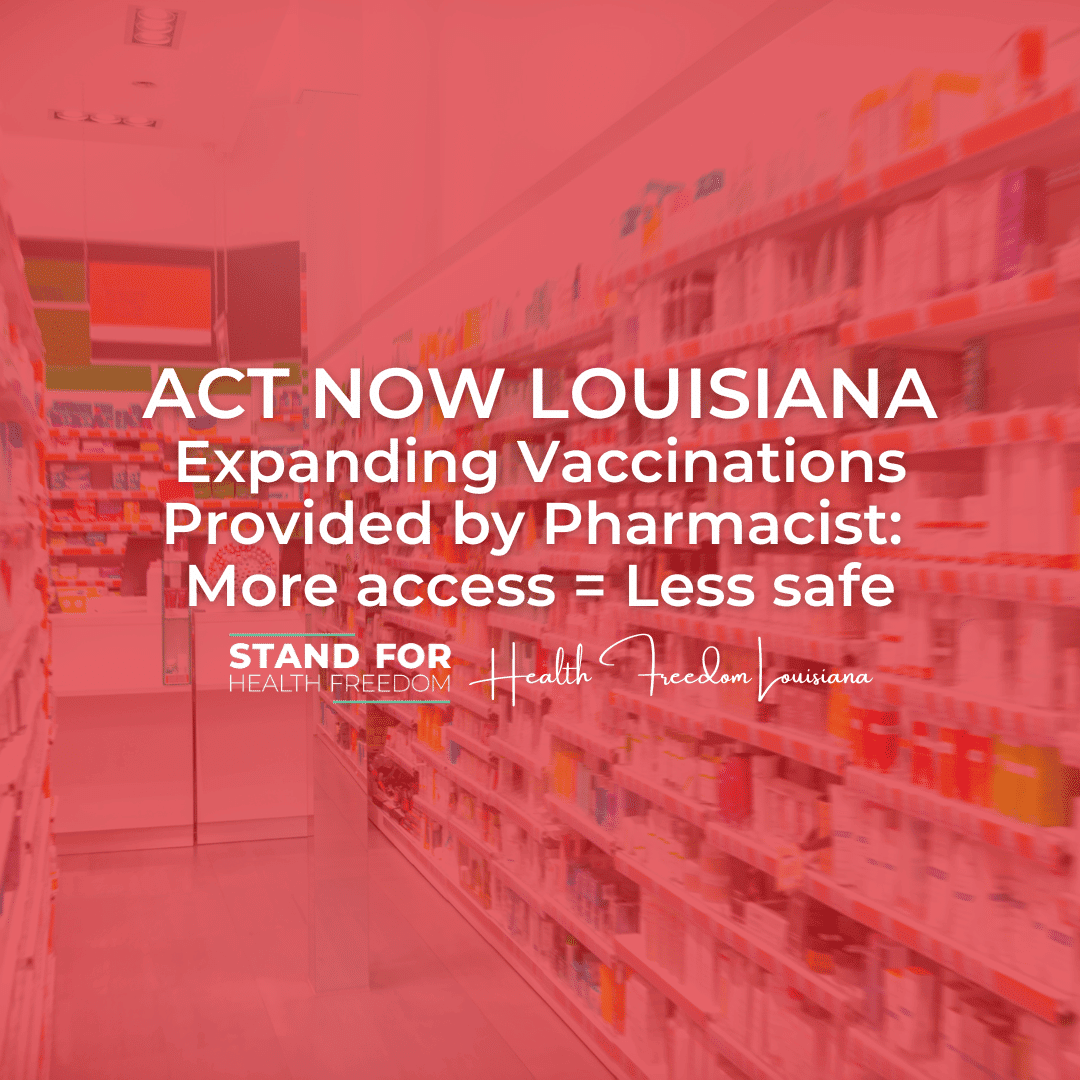 LOUISIANA: Expanding Vaccinations Provided by Pharmacists: More access ...