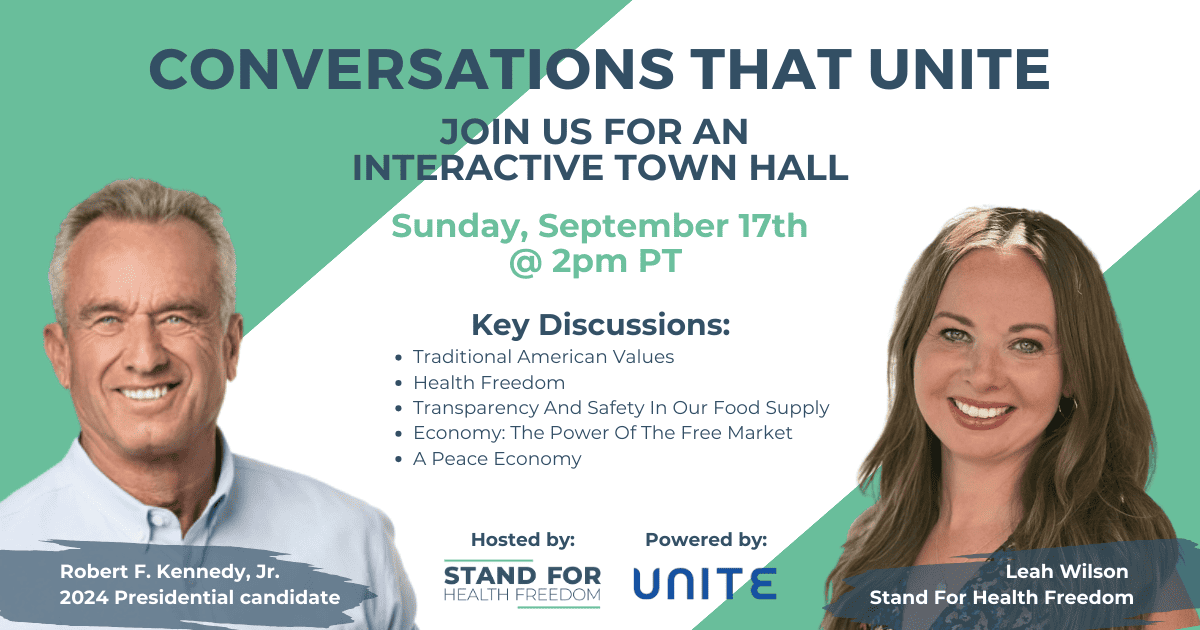 Submit your town hall questions for Robert F Kennedy here - STAND FOR ...