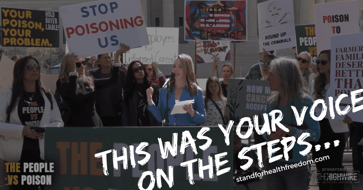 I Was in DC This Week, This Was Your Voice on the Steps... - STAND FOR ...